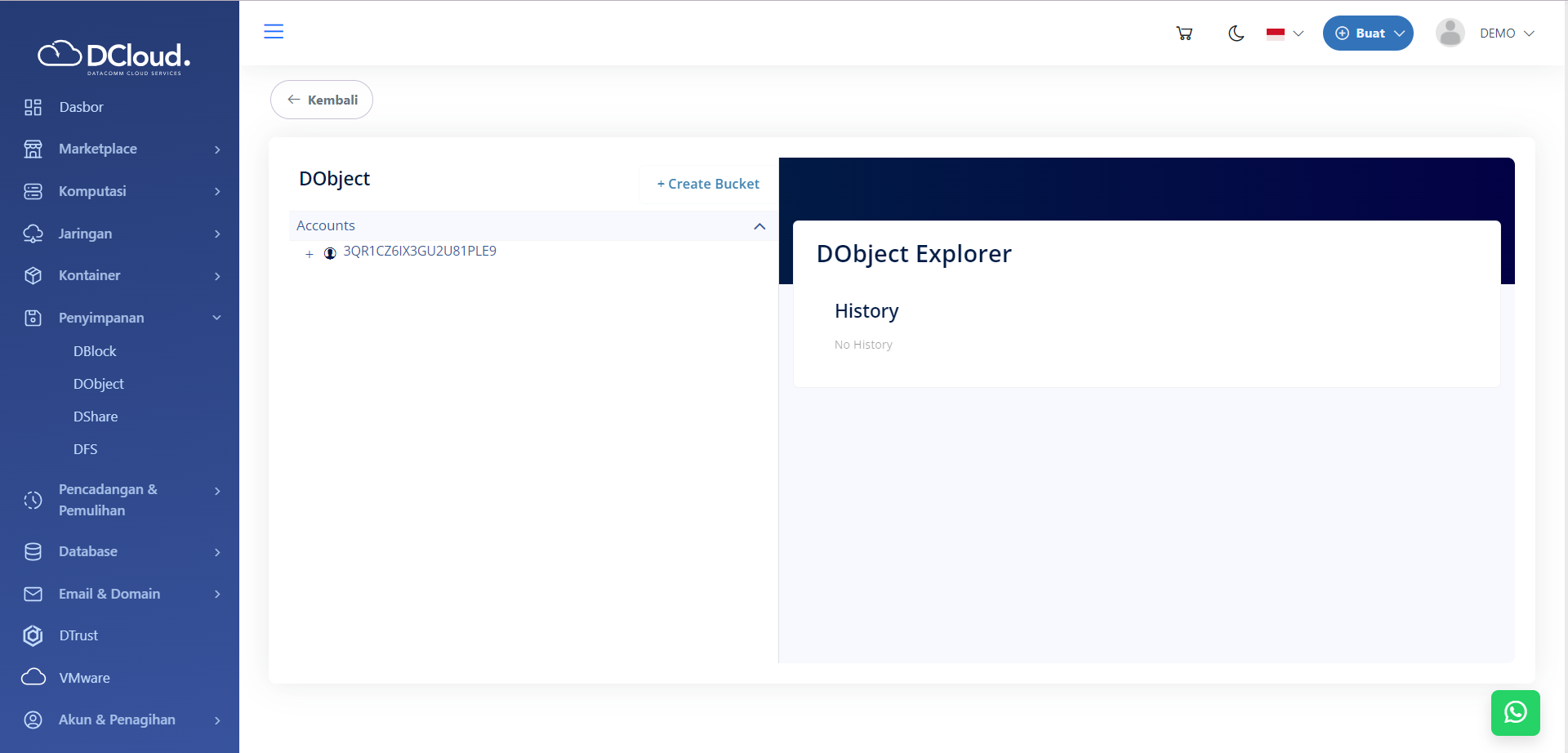 Pergi ke Penjelajah - Dokumentasi DCloud